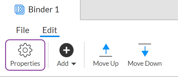 Create and use binders – Support Center