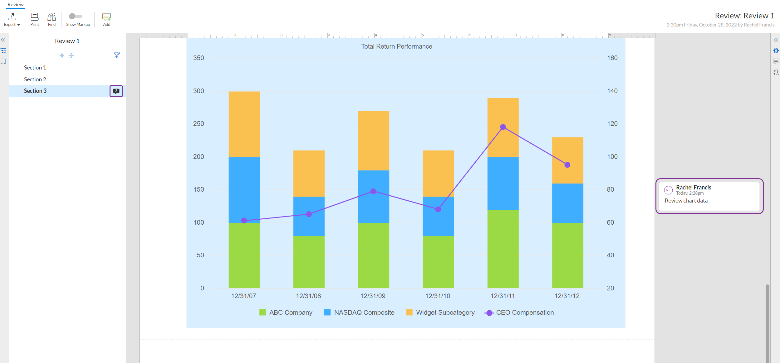 Send for review – Support Center