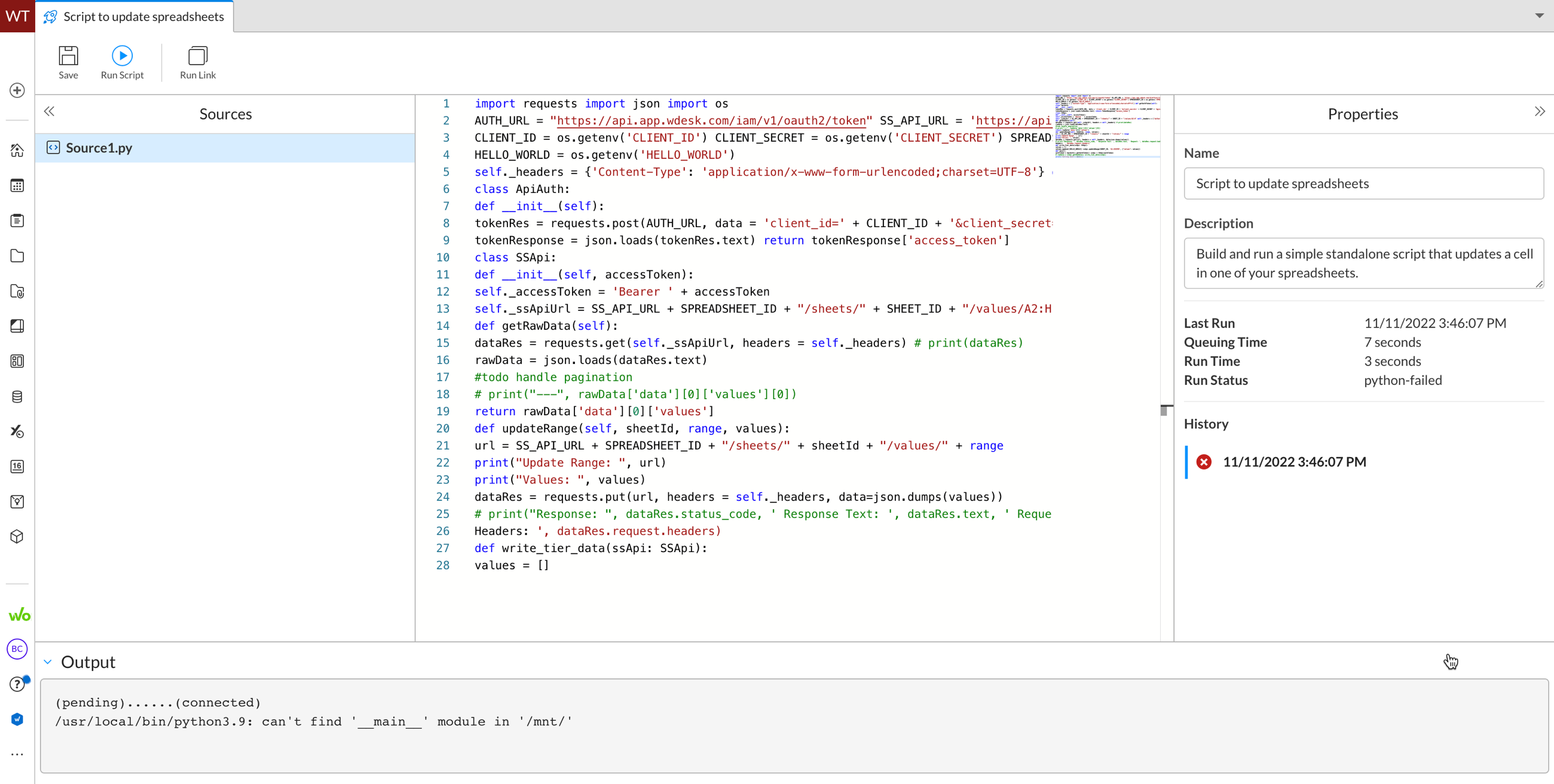 Intro to Workiva Scripting – Support Center