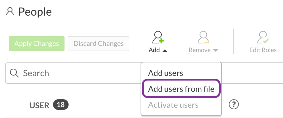 Add users to an organization – Support Center