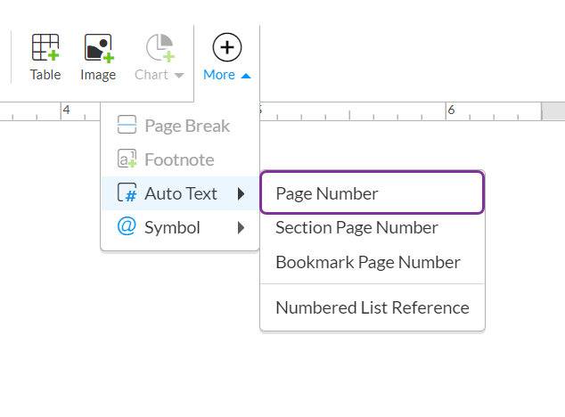 Use auto text – Support Center