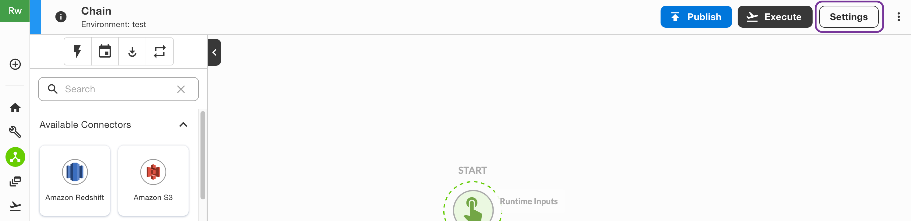 Run chains – Support Center