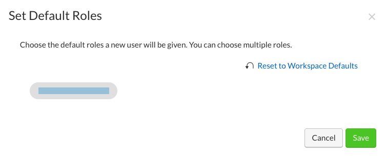 Manage workspace user roles – Support Center
