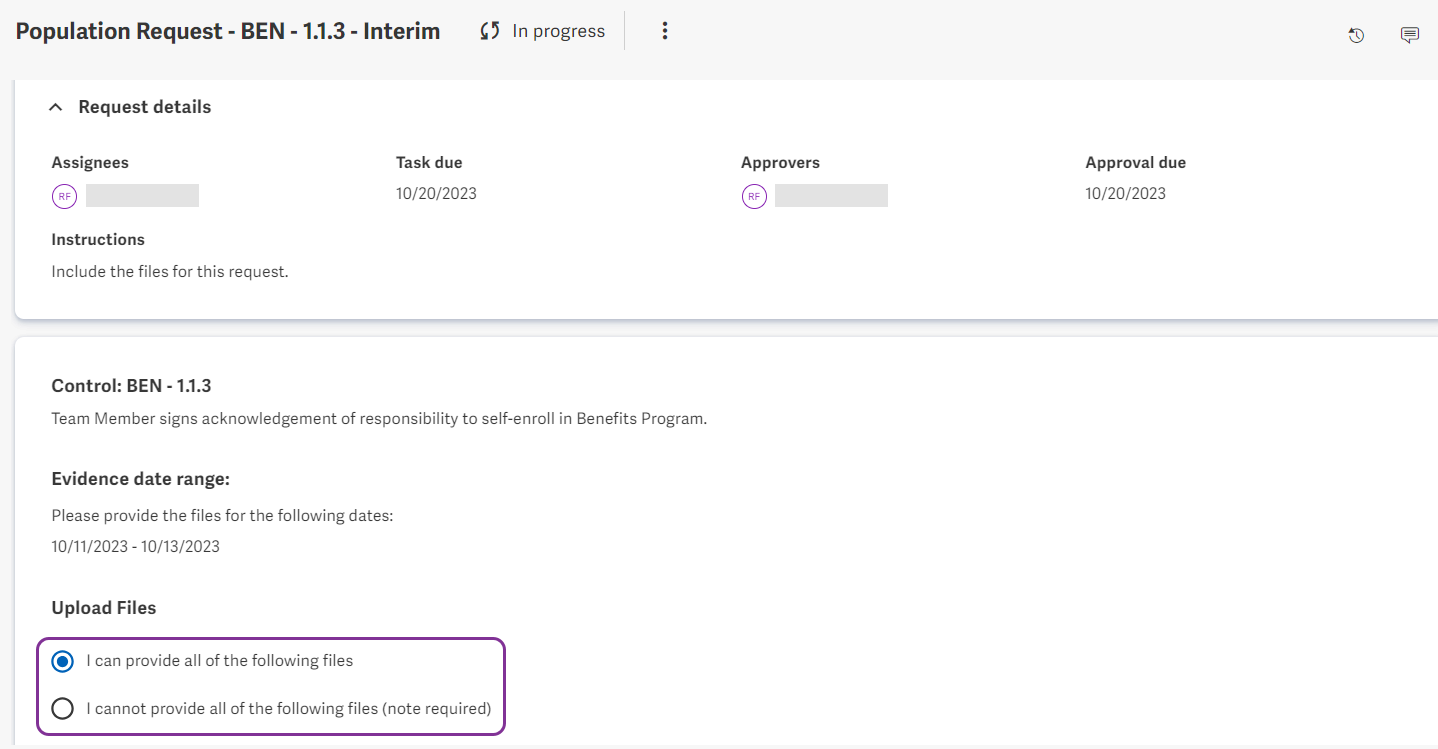 Complete tasks in Workiva Tasks – Support Center