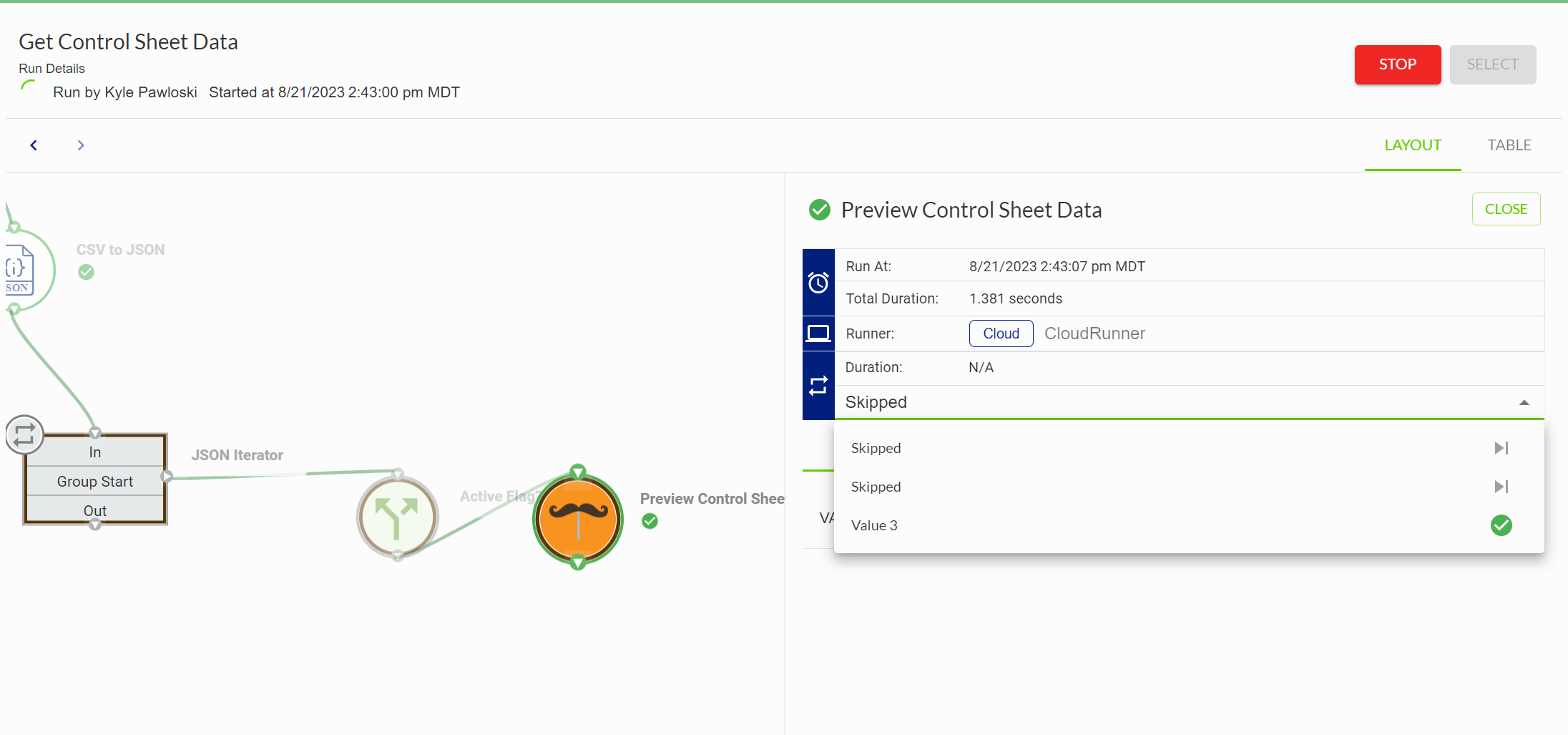 How to set up a Chain Control Sheet ? – Support Center