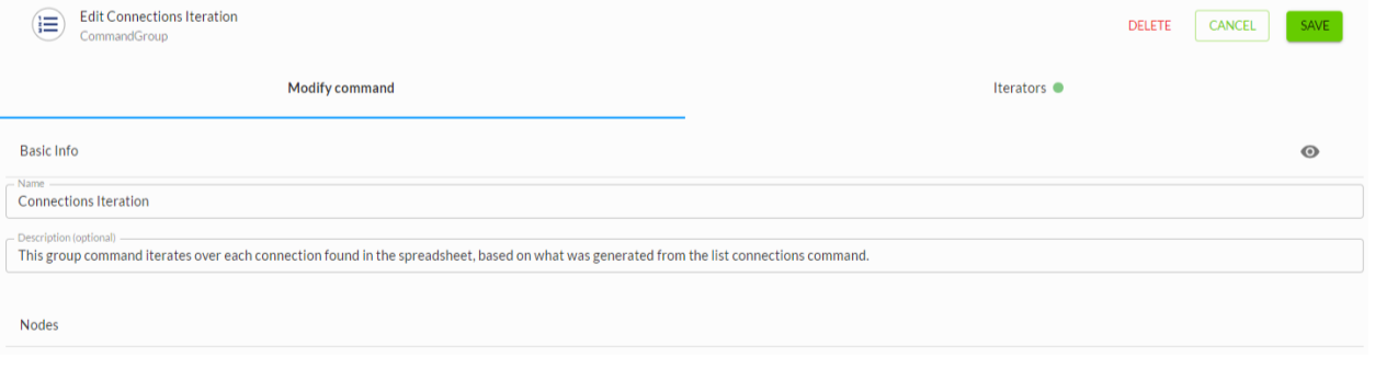 CLP - Refresh List of Connections – Support Center