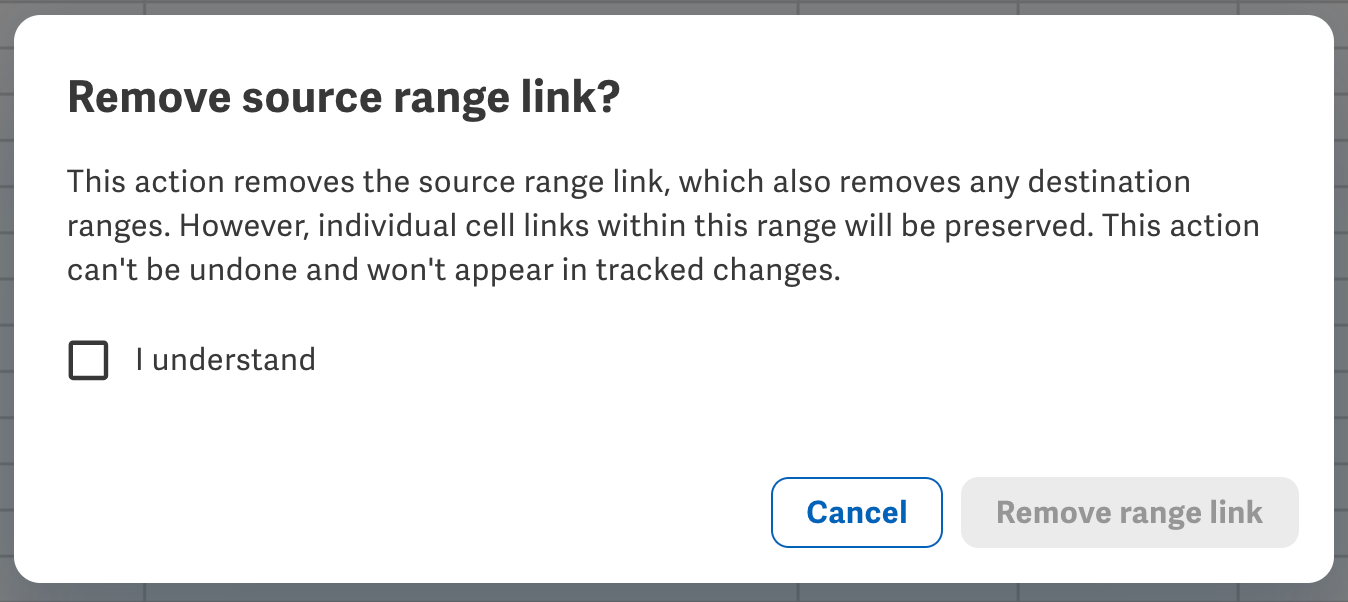 Create range links – Support Center