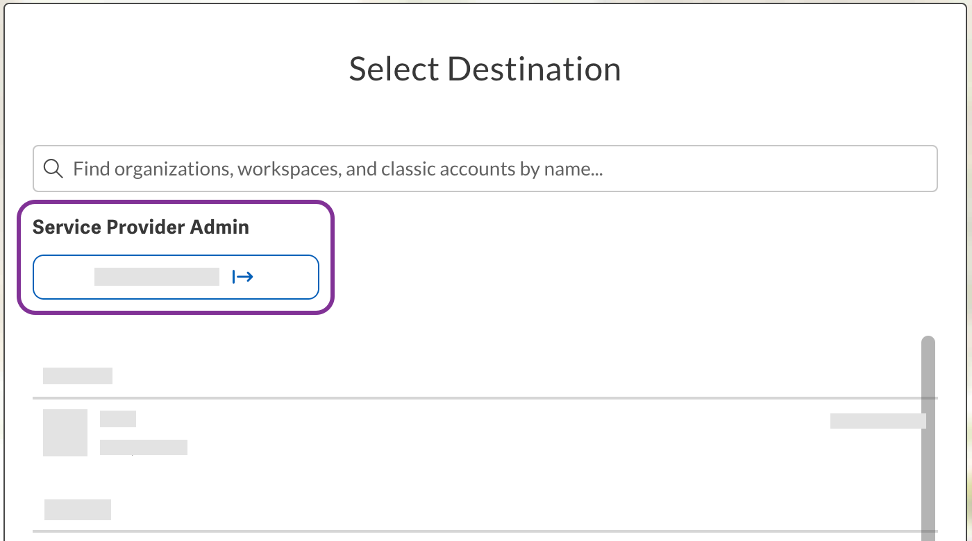 Activate and suspend users as a Service Provider Admin – Support Center