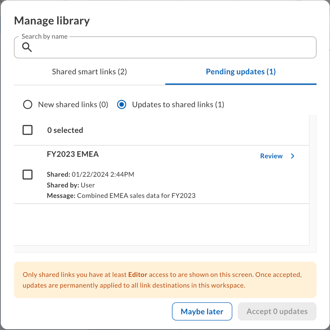 Intro to Unified Data – Support Center