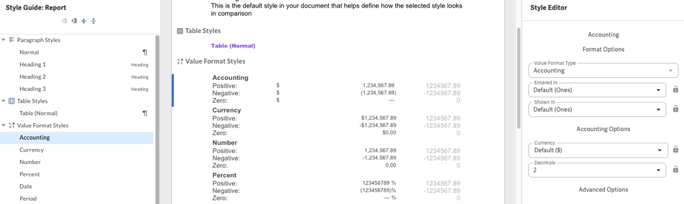 Use style guides for spreadsheets – Support Center