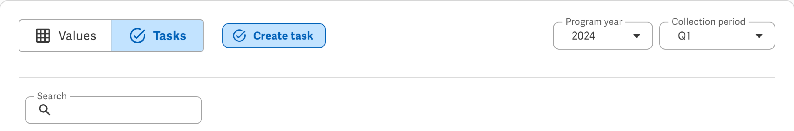 Manage metric tasks in Sustainability Program – Support Center