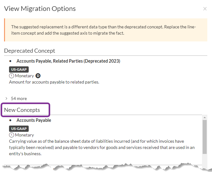 Deprecated Elements and Suggestions – Support Center