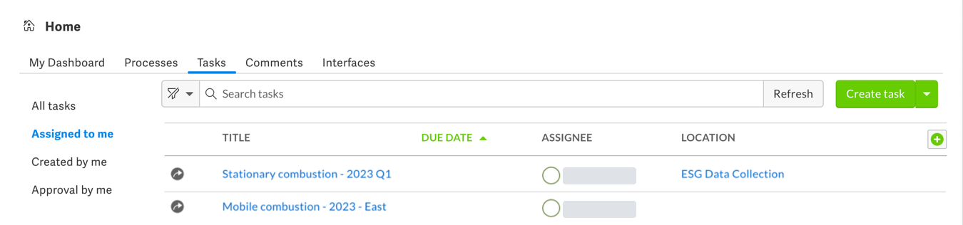 Prepare or approve values for ESG Program metrics – 支援中心