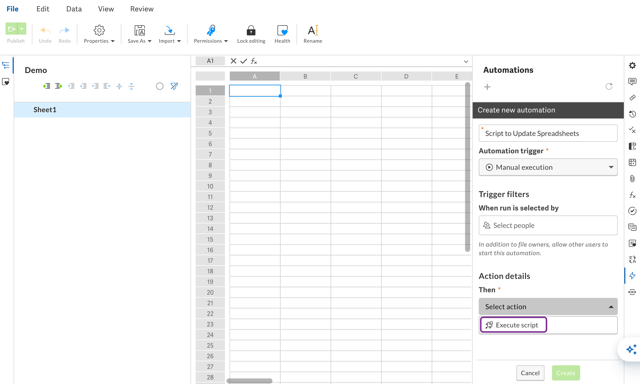 Execute Scripts With Automations Support Center 7463