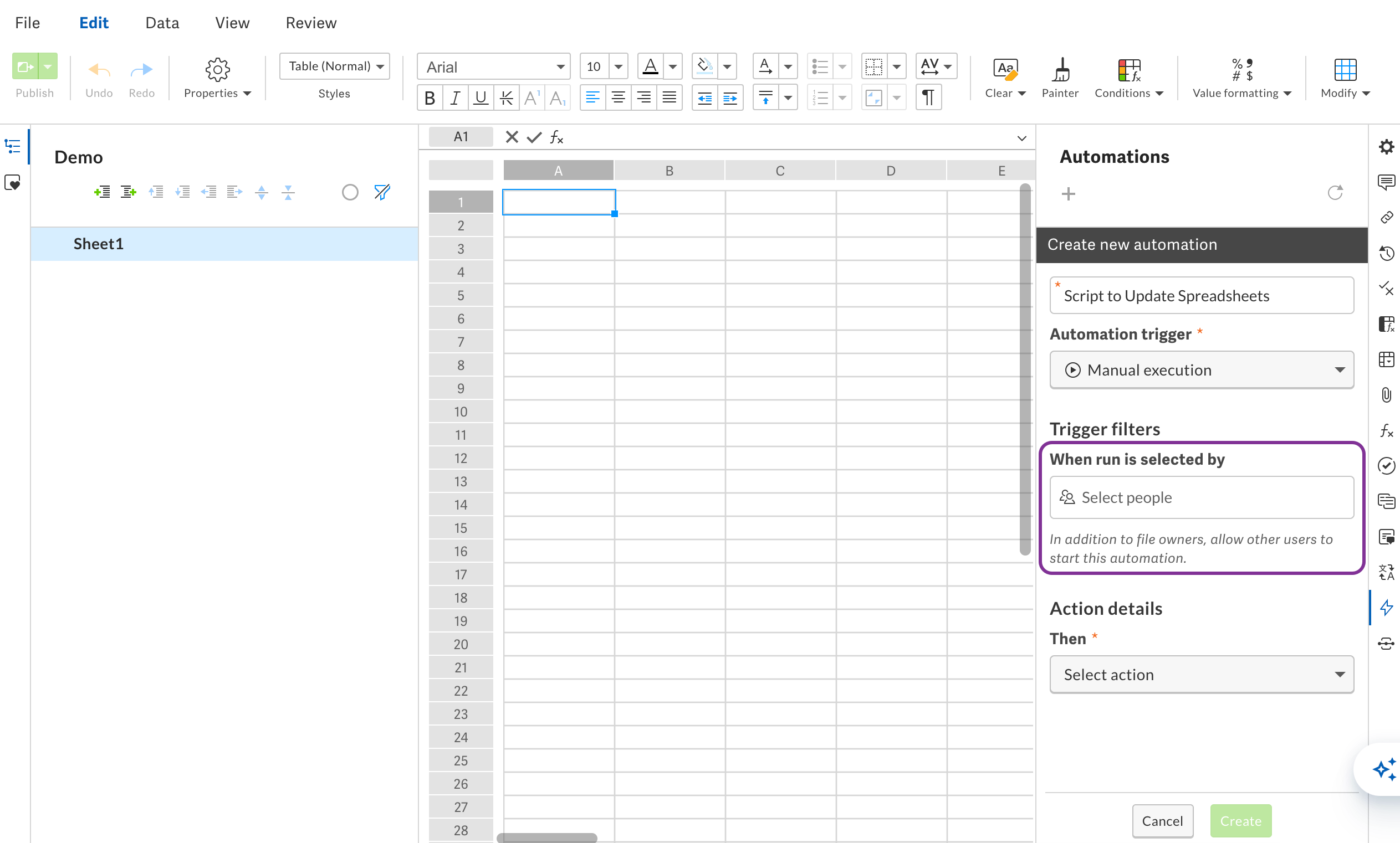 Execute Scripts With Automations Support Center 
