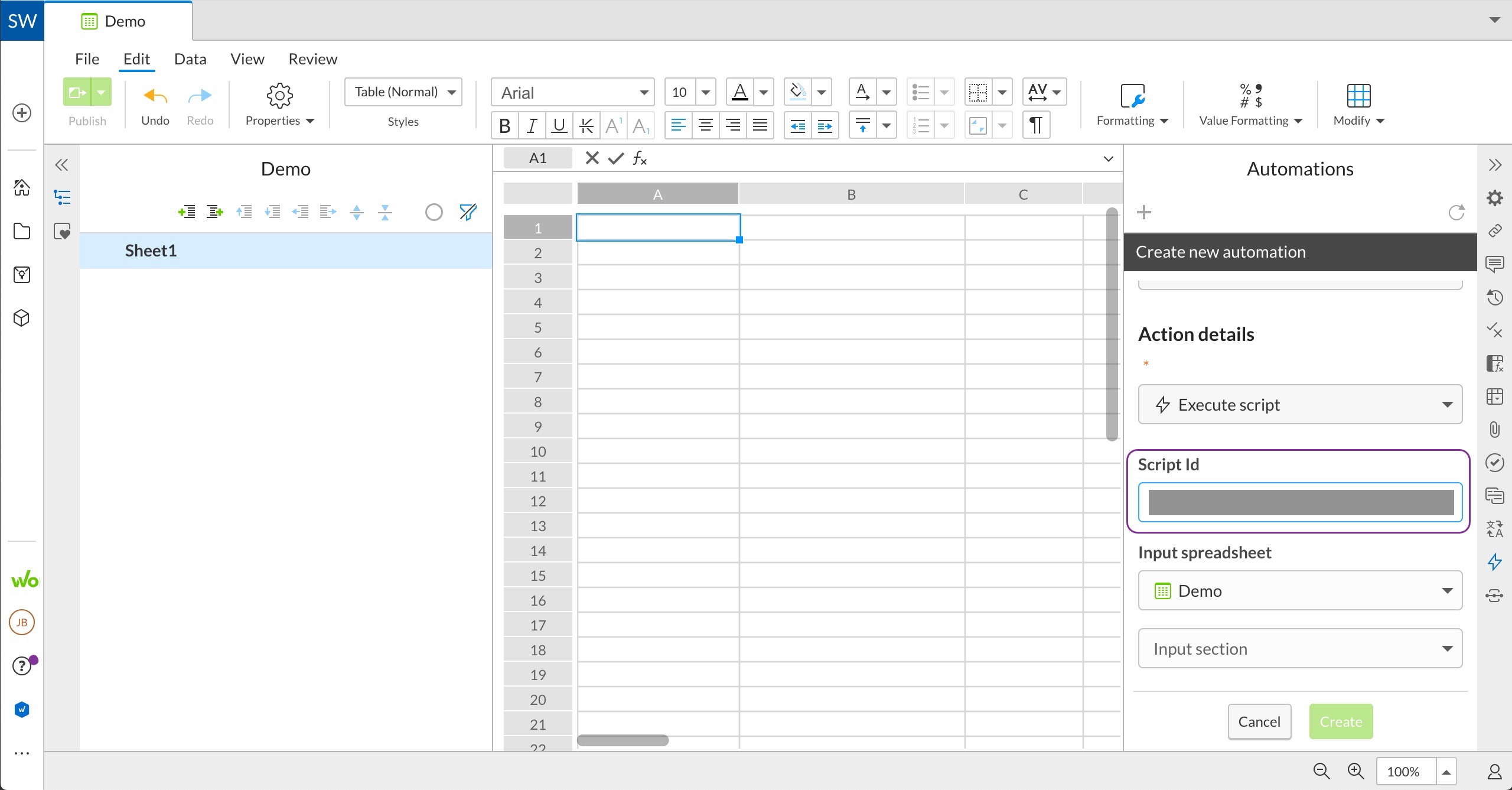 Ejecutar scripts con automatizaciones – Centro de asistencia