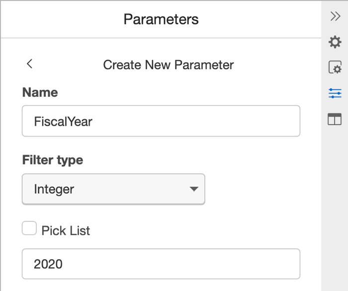 Administrer spørringsparametere – Support Center
