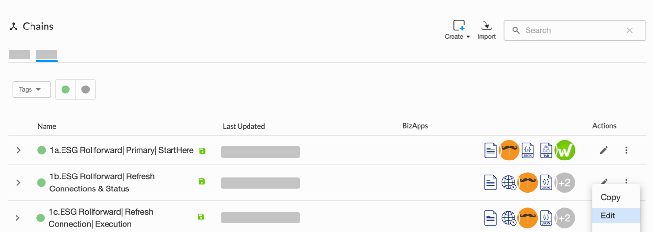 Roll forward ESG data collection spreadsheets with Chains – 支援中心