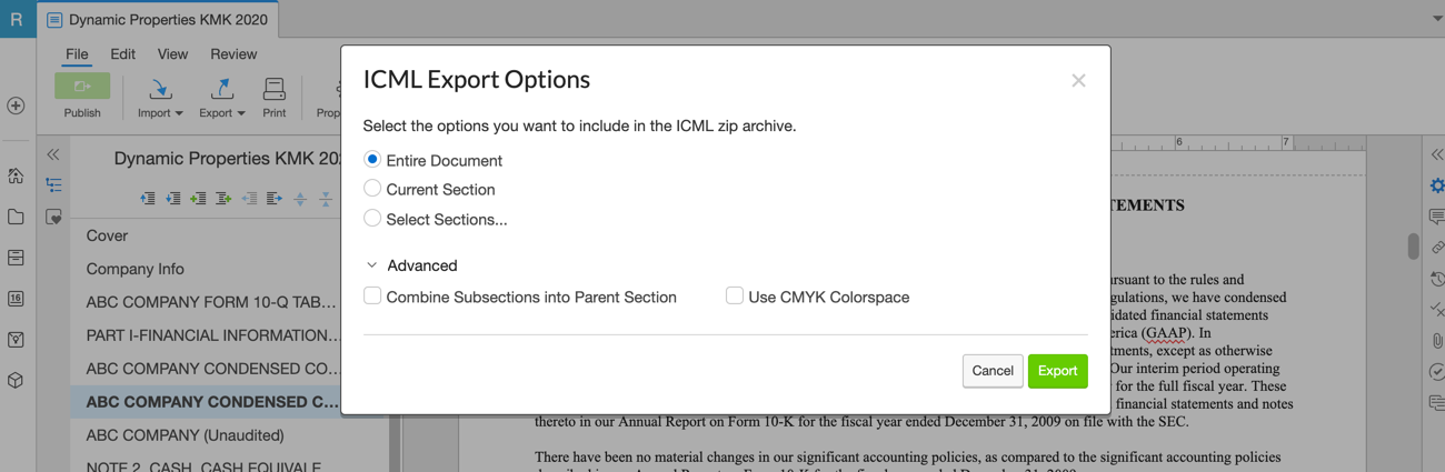 Exportar a InDesign – Centro de asistencia
