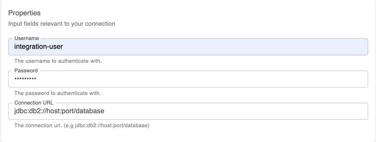Verbindung zu IBM Db2 – Supportcenter