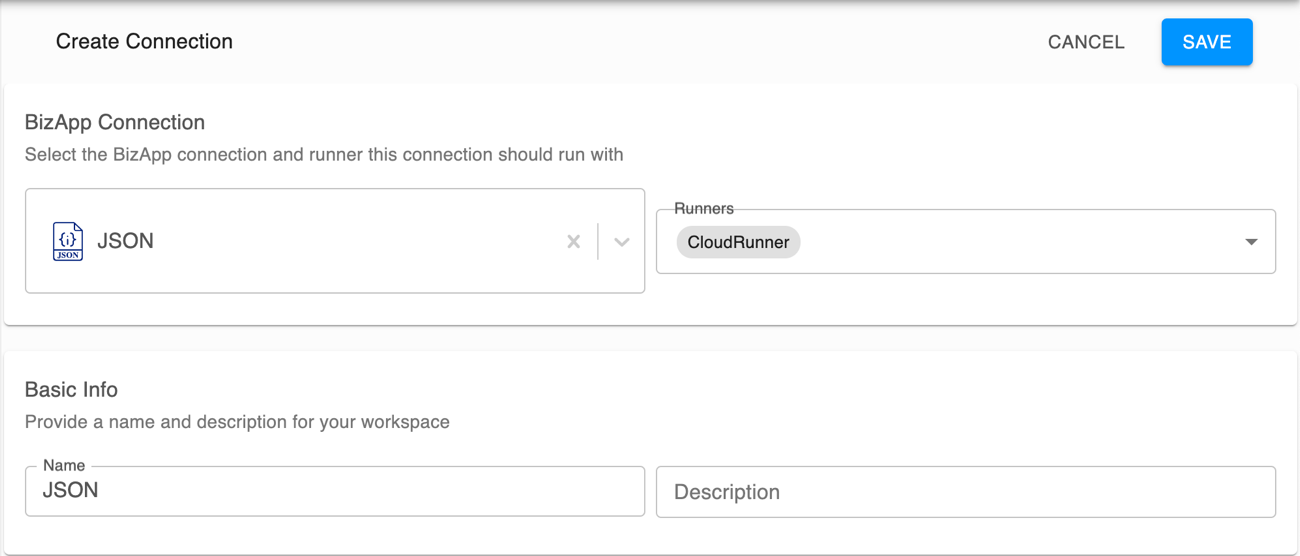 Conector JSON – Centro de asistencia