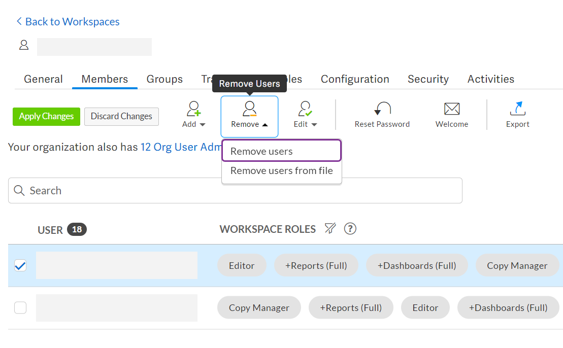 Create and manage workspaces in your organization – Support Center