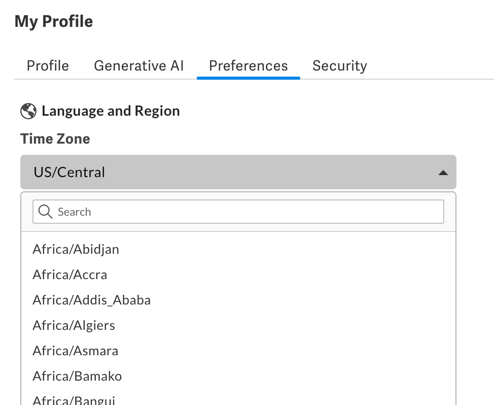 Edit your profile – Support Center