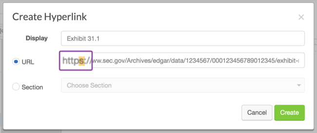 Hyperlinking the Exhibit Index – Workiva Support Center
