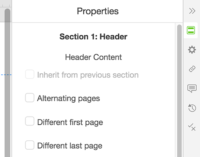 Add headers and footers – Support Center