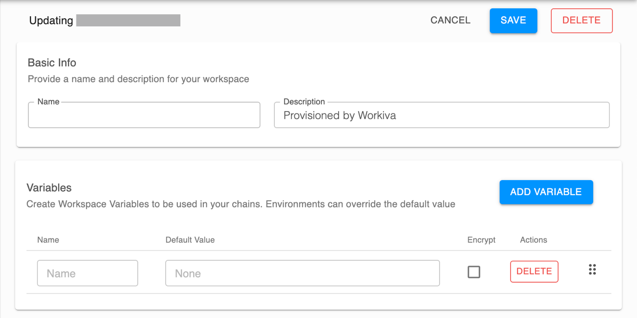 Manage variables for the workspace and chains – Workiva Support Center Manage variables for the workspace and chains – Workiva Support Center