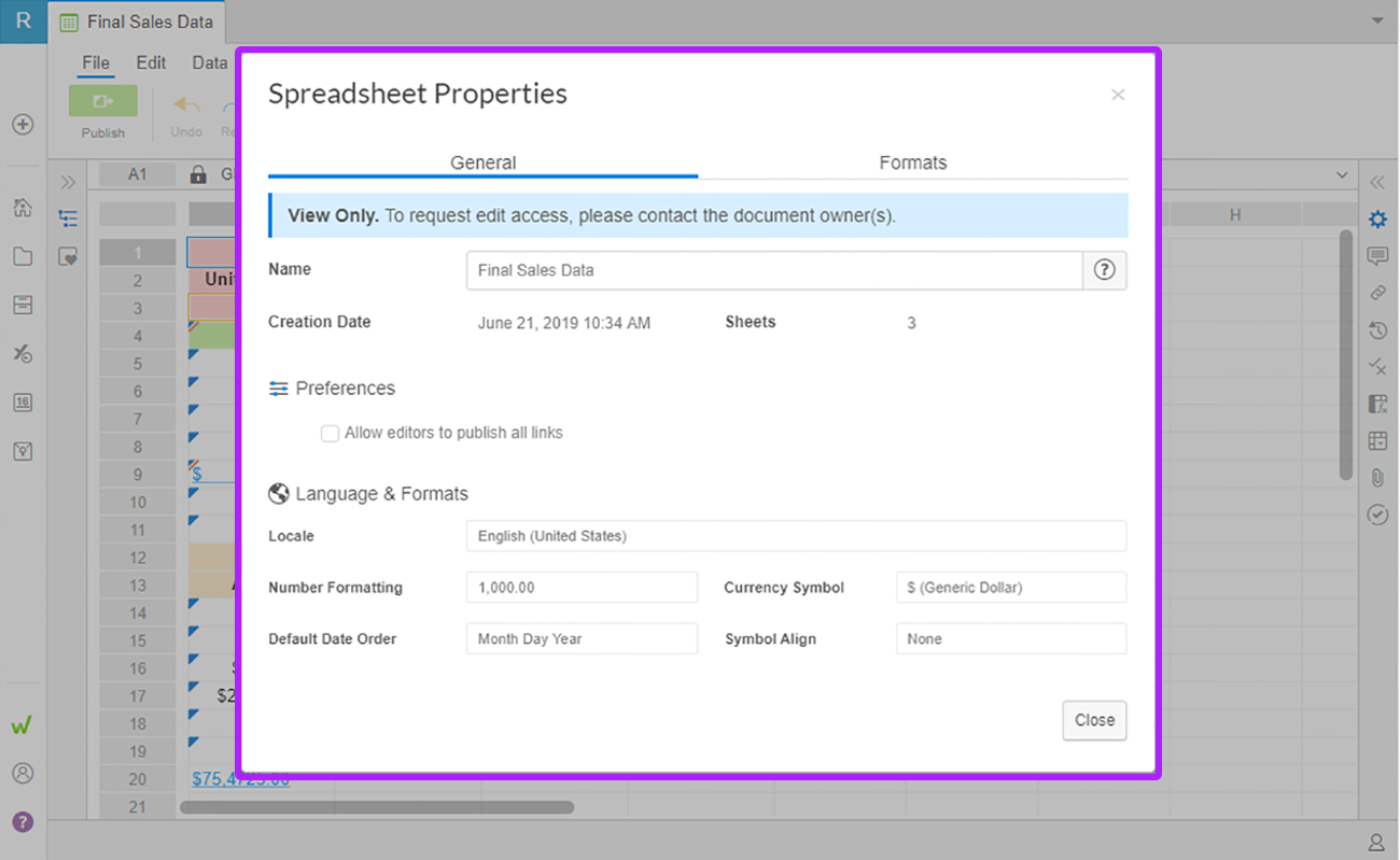 Create or Import a Spreadsheet – Workiva Support Center