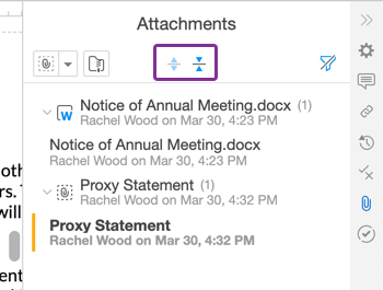 Attachments in Documents – Workiva Support Center