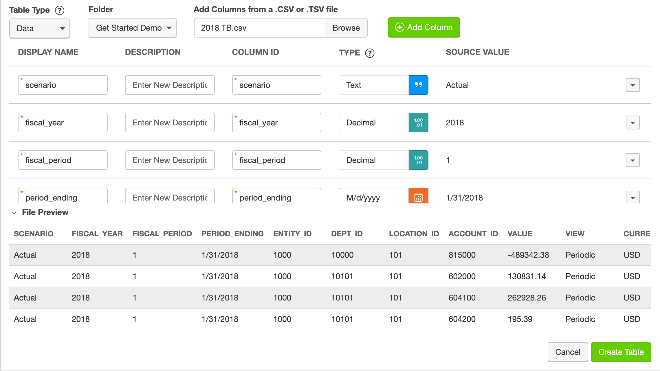 Get Started with Tables – Workiva Support Center