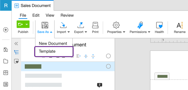 Document Templates – Workiva Support Center