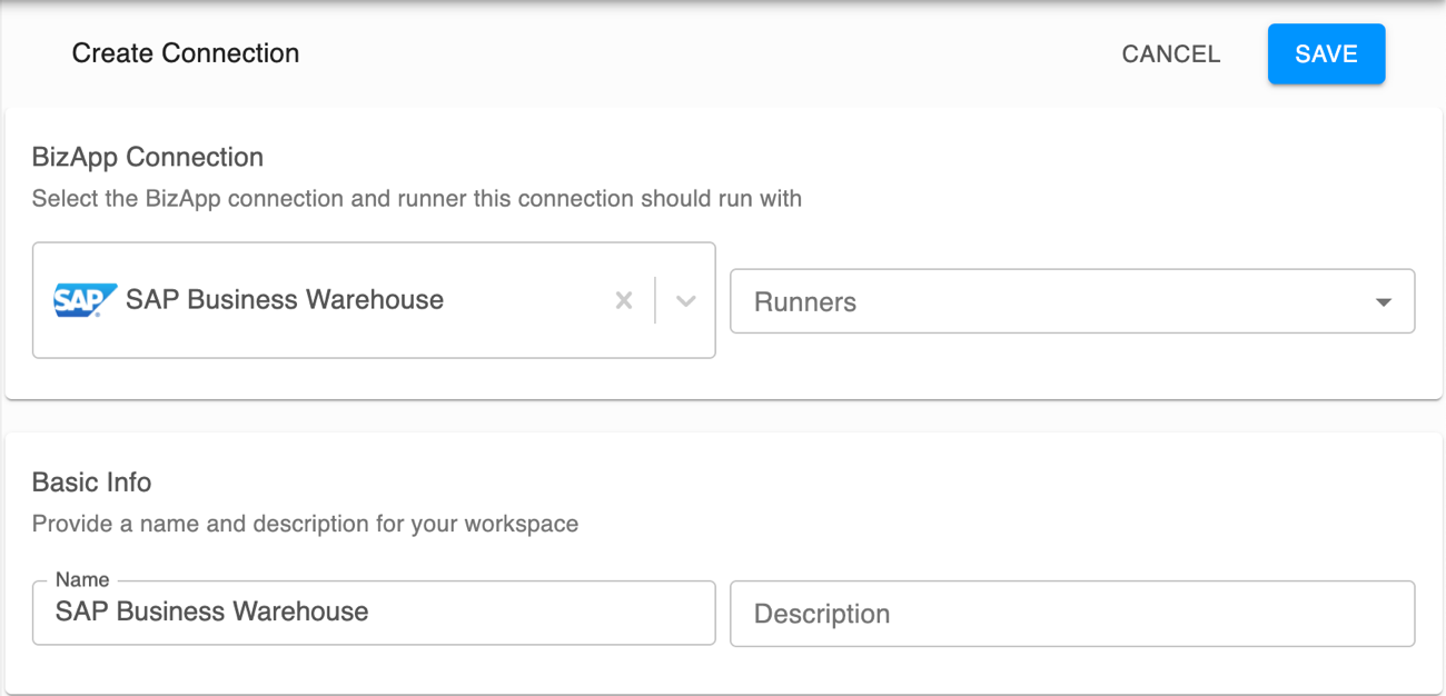Connector to SAP Business Warehouse – Support Center