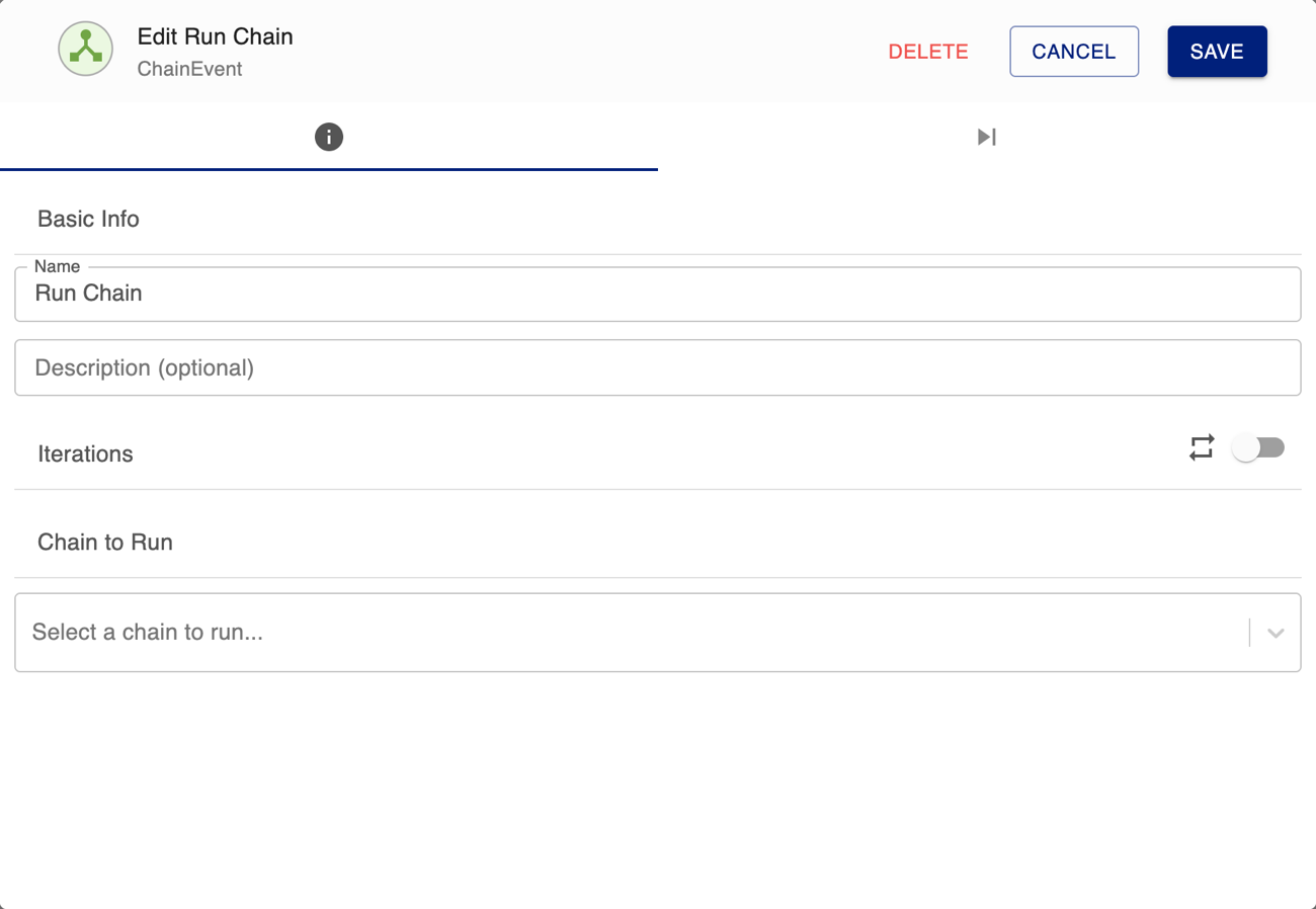 Run a chain within another chain – Support Center