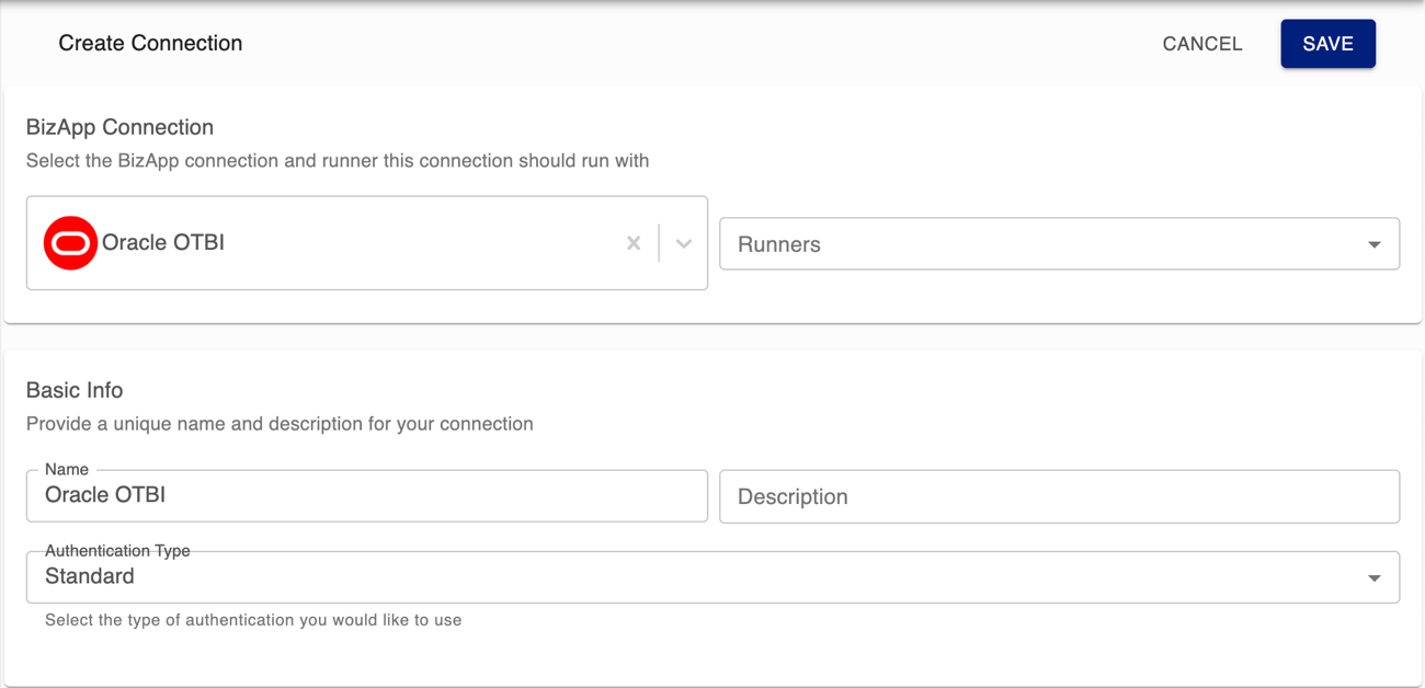 Connector to Oracle Transactional Business Intelligence (OTBI ...