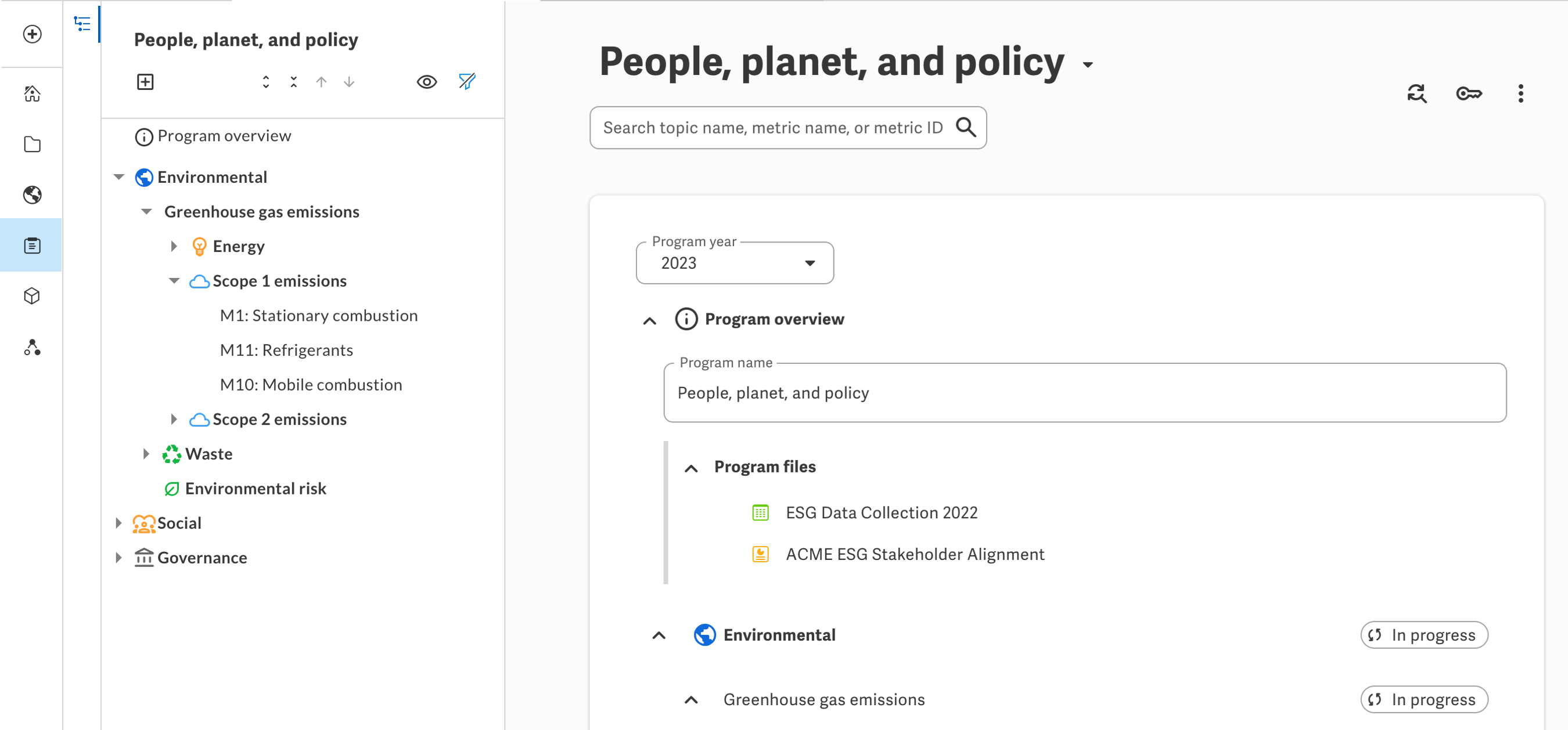 Intro to Sustainability Reporting with Workiva – Support Center