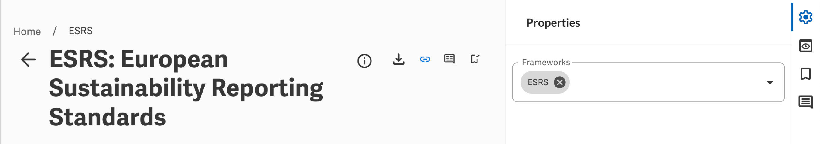 Explore European Sustainability Reporting Standards – Support Center
