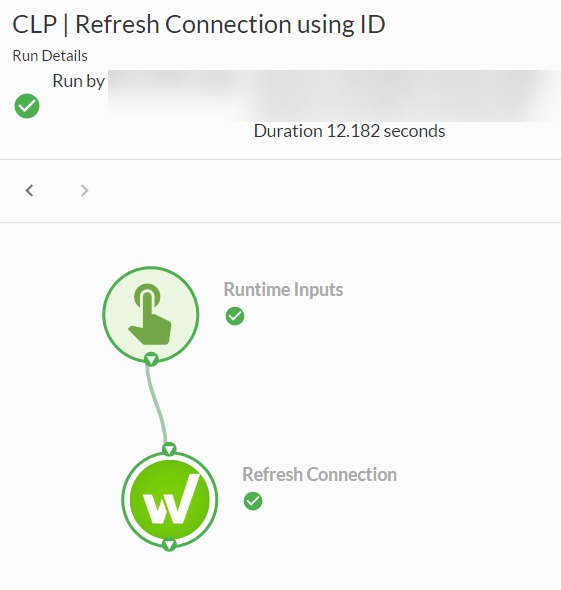 CLP - 使用 ID 刷新连接 – 支持中心