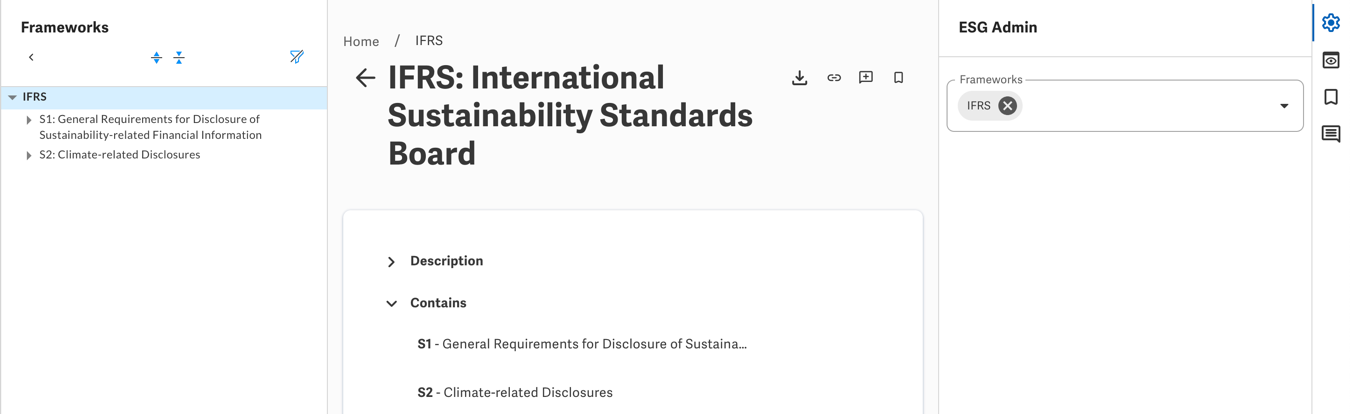 Bruk internasjonale standarder for finansiell rapportering og bærekraft i ESG Explorer – Support ...