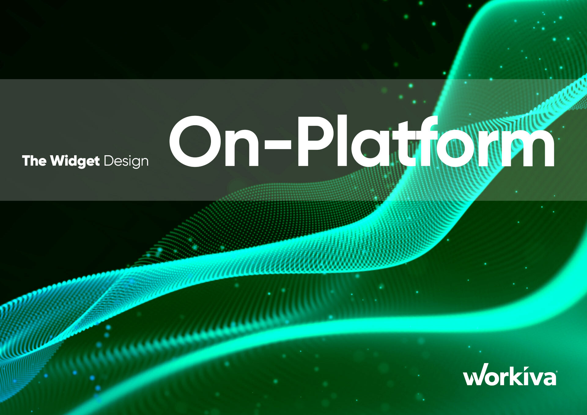 Designing on the Workiva platform – Support Center