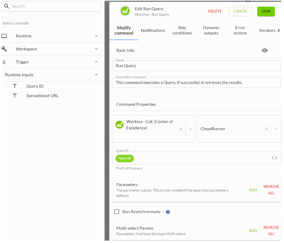 CLP - Eine Abfrage ausführen und Ergebnisse exportieren – Supportcenter