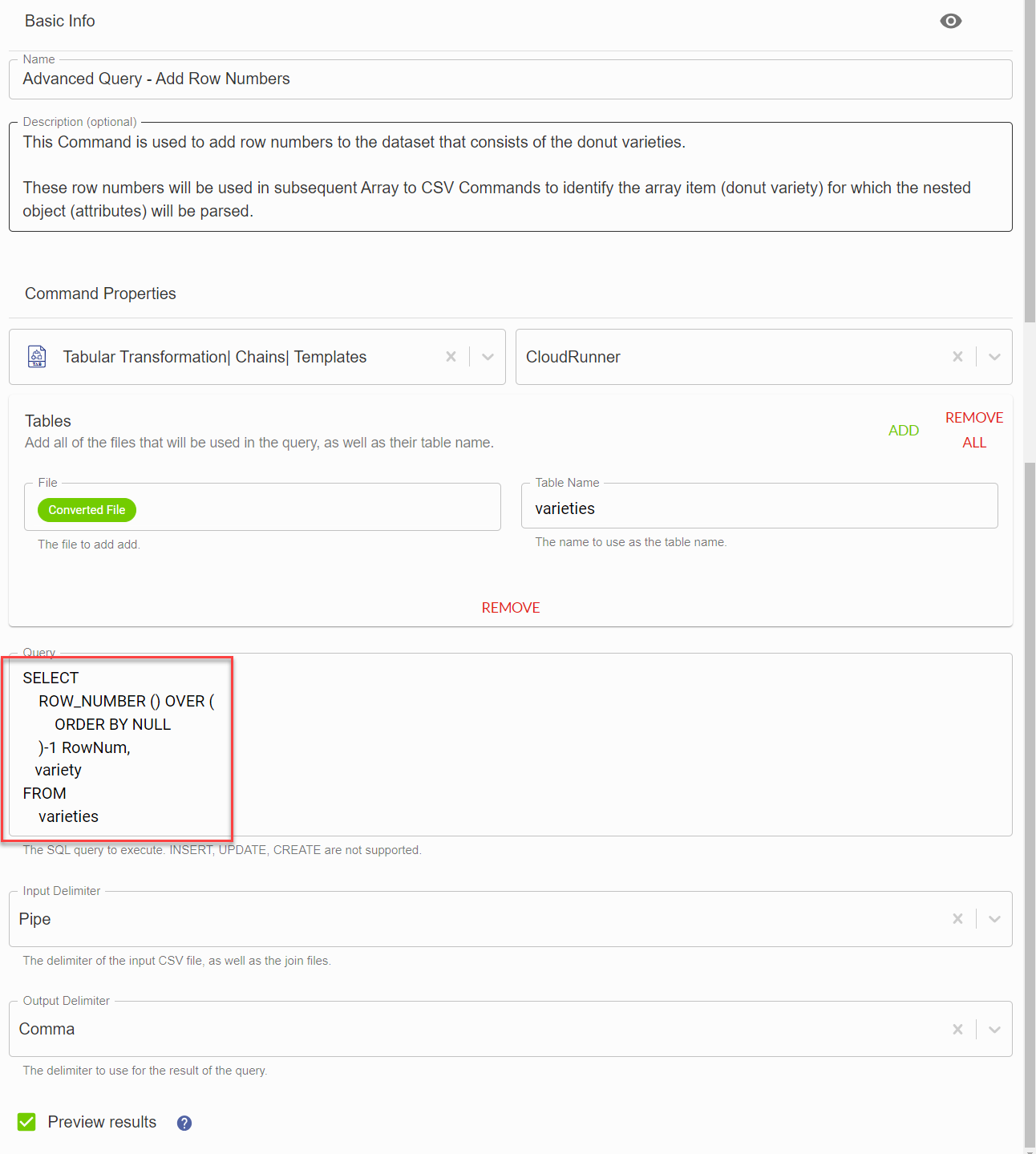 CLP - Matriz JSON de Objetos Anidados – Centro de asistencia