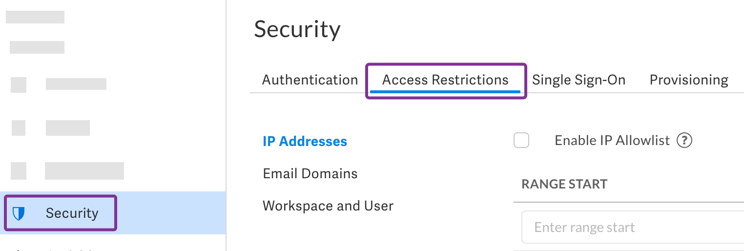 How to add, modify and manage the IP allowlist – Support Center