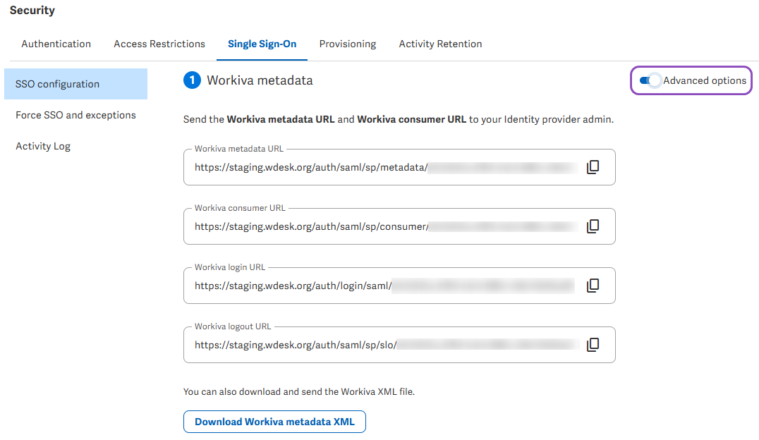 Configure SAML single sign-on – Support Center