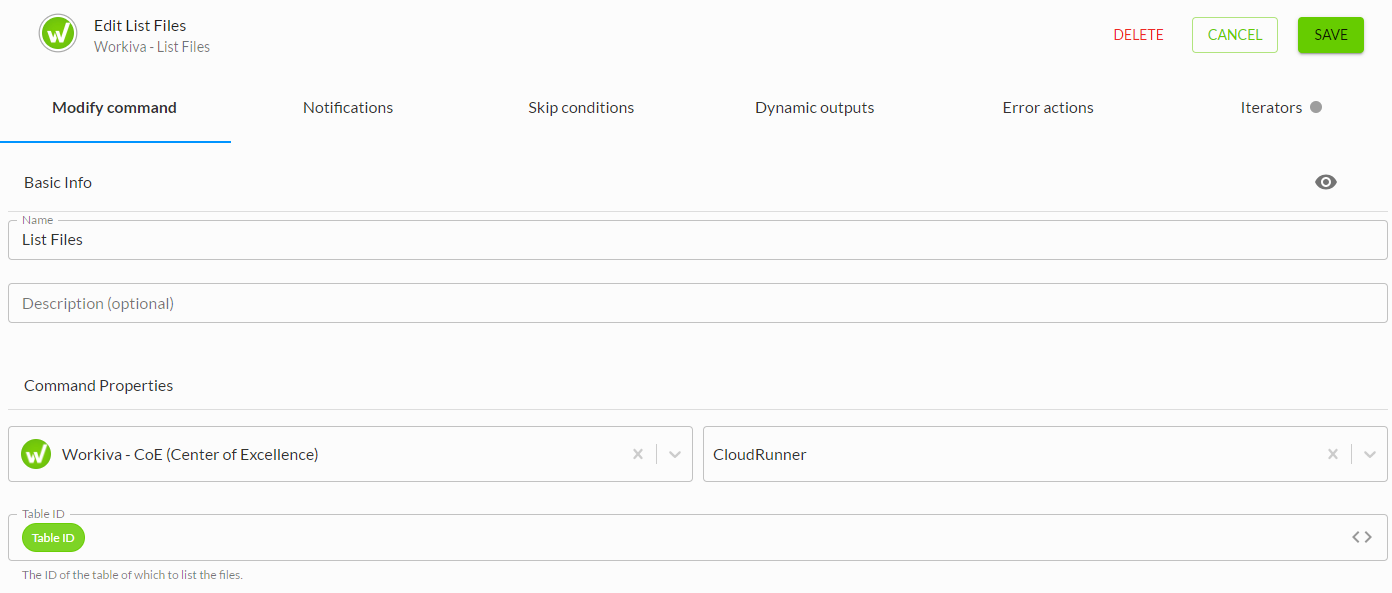 CLP - Replacing Data in a Table – Support Center