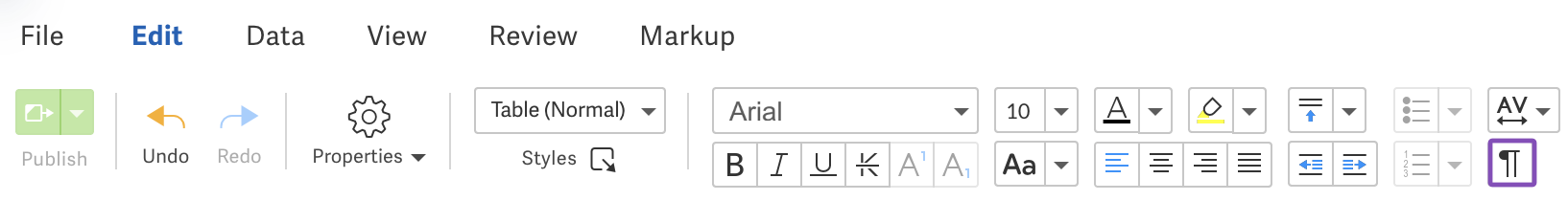 Troubleshoot text formatting issues – Support Center