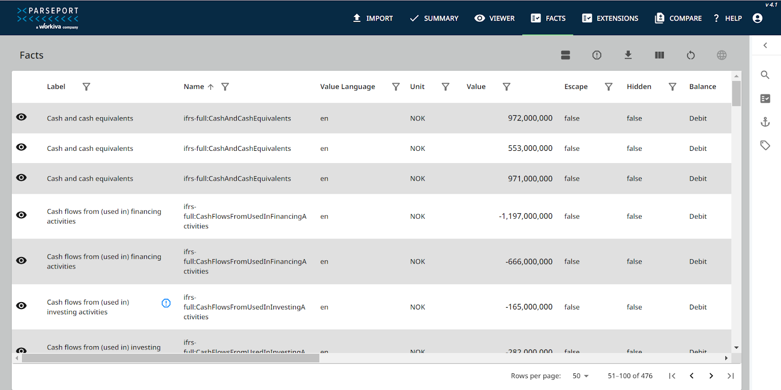 How To Generate a Fact List – Support Center