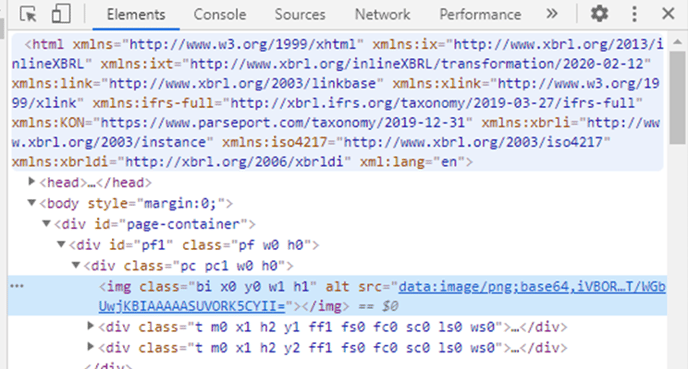 The reports folder in the iXBRL package contains an HTML file instead of an xHTML file – Support ...